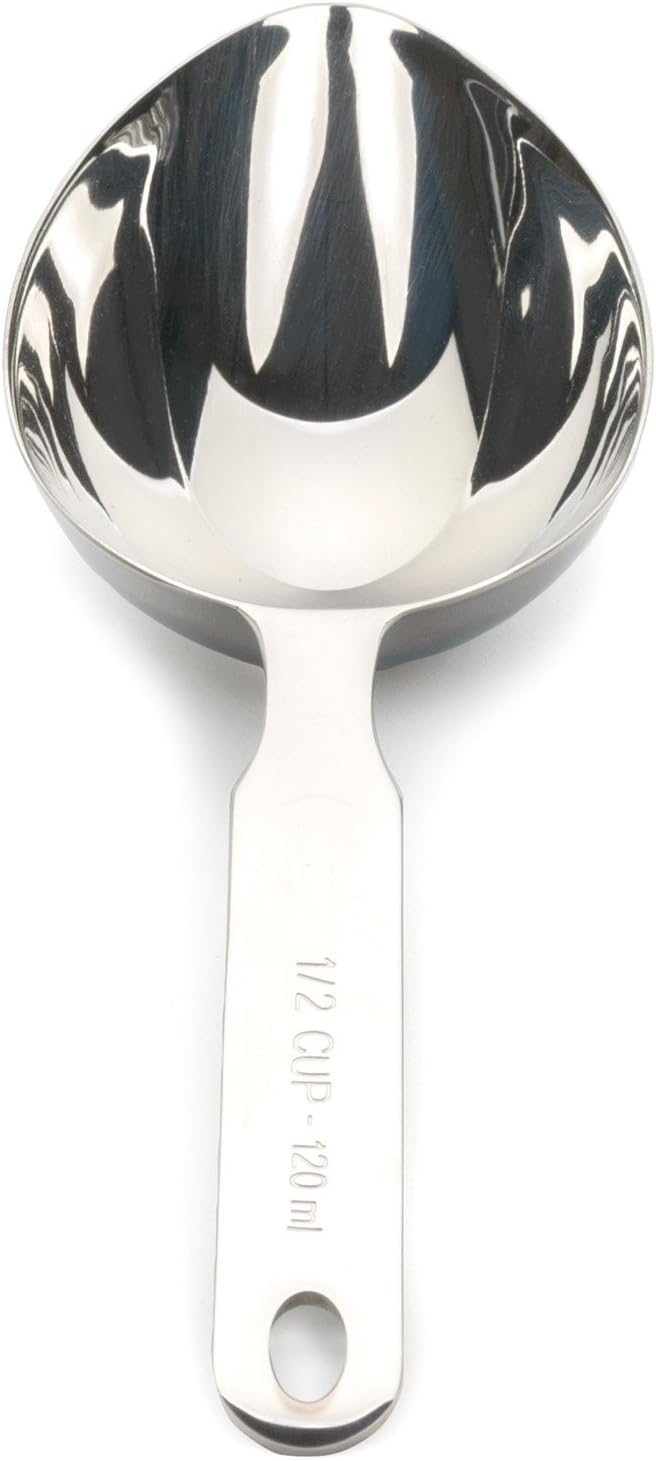 Amazon.com: Tablecraft 1/2 Cup Stainless Steel Measuring Cup: Home ...