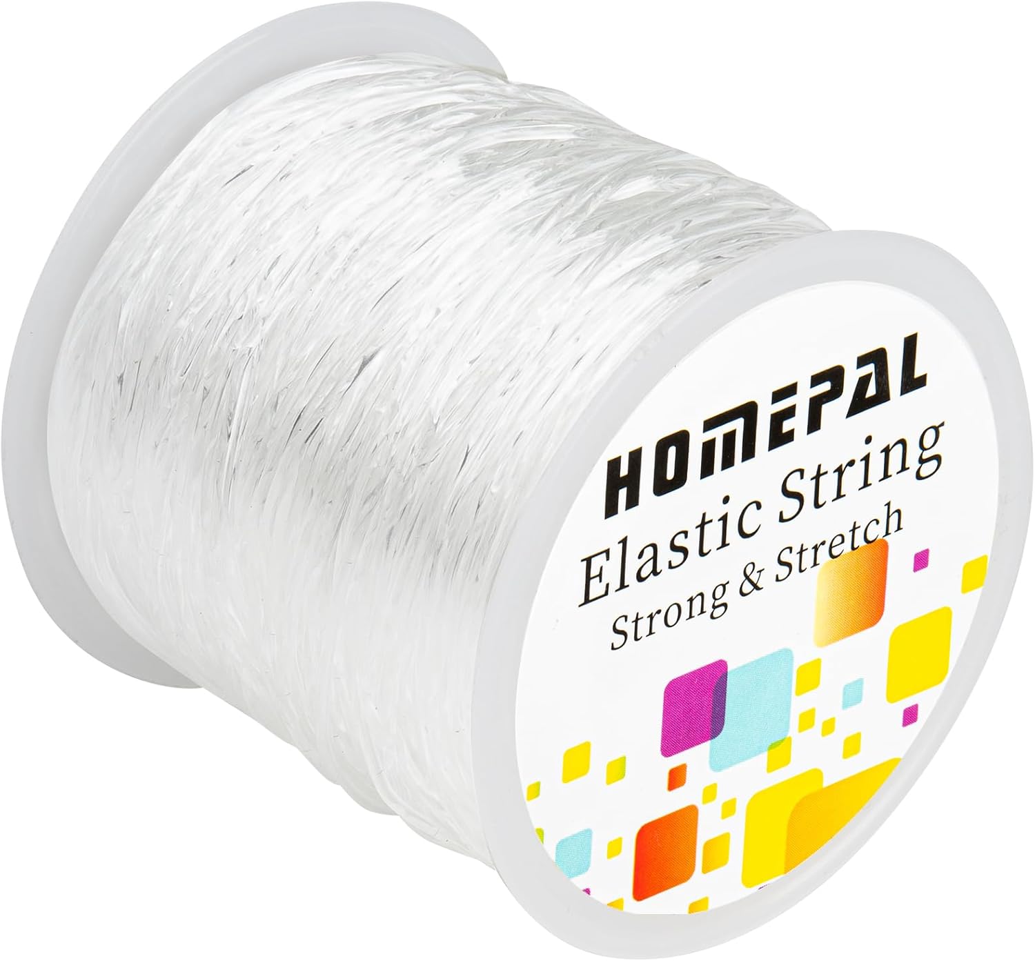 Amazon.com: Homepal 1mm Elastic String for Bracelets, Clear Elastic ...