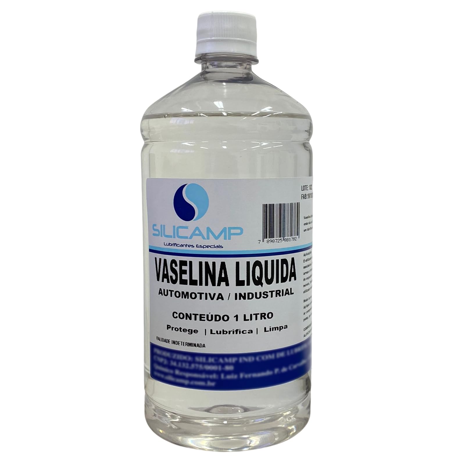 Vaselina Liquida Industrial Automotiva Protege E Lubrifica 1l : Amazon.com.br: Indústria e Comércio