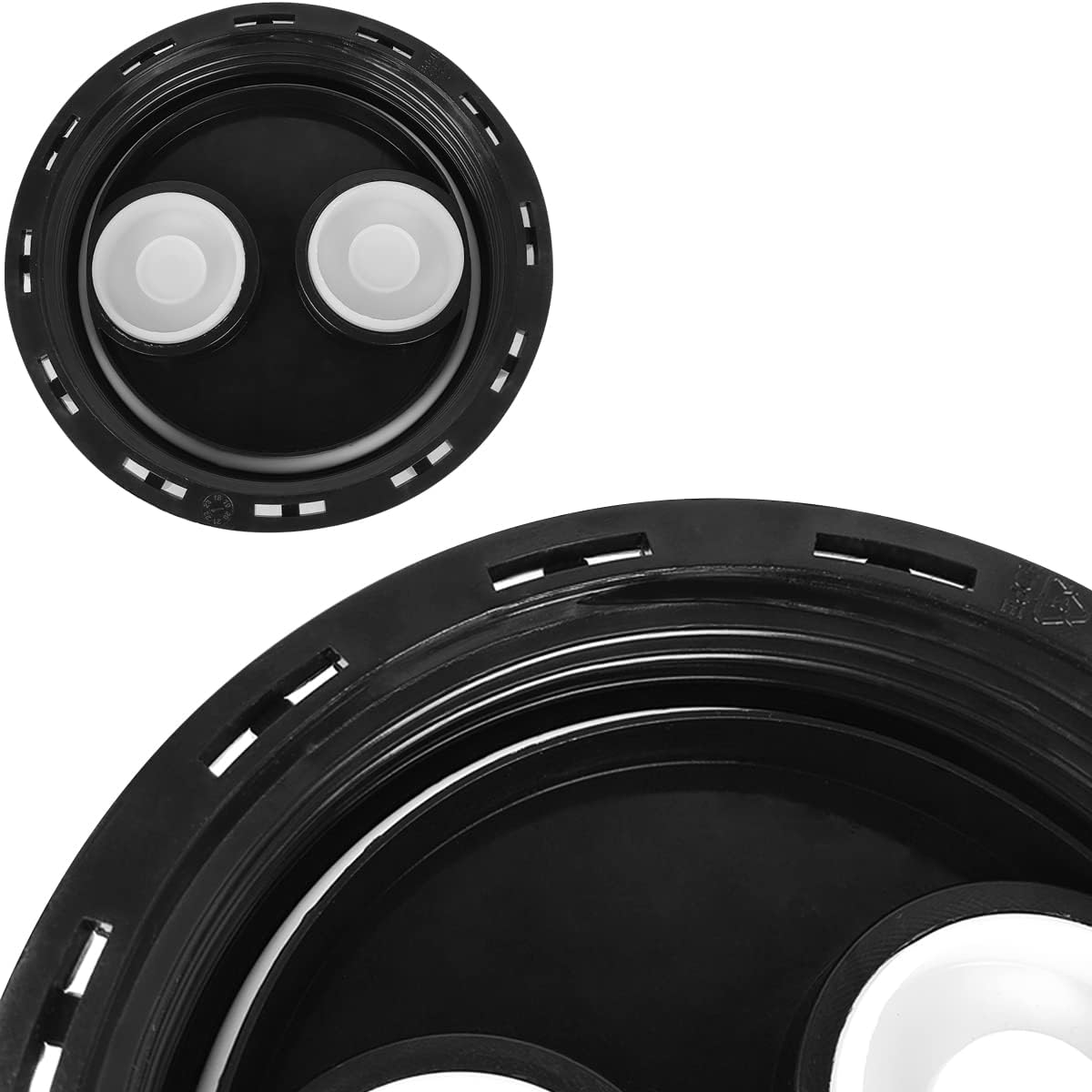 Buy IBC Tote Lids Water Tank Caps IBC Tank Lids 6.5-Inch with 2 Plug ...