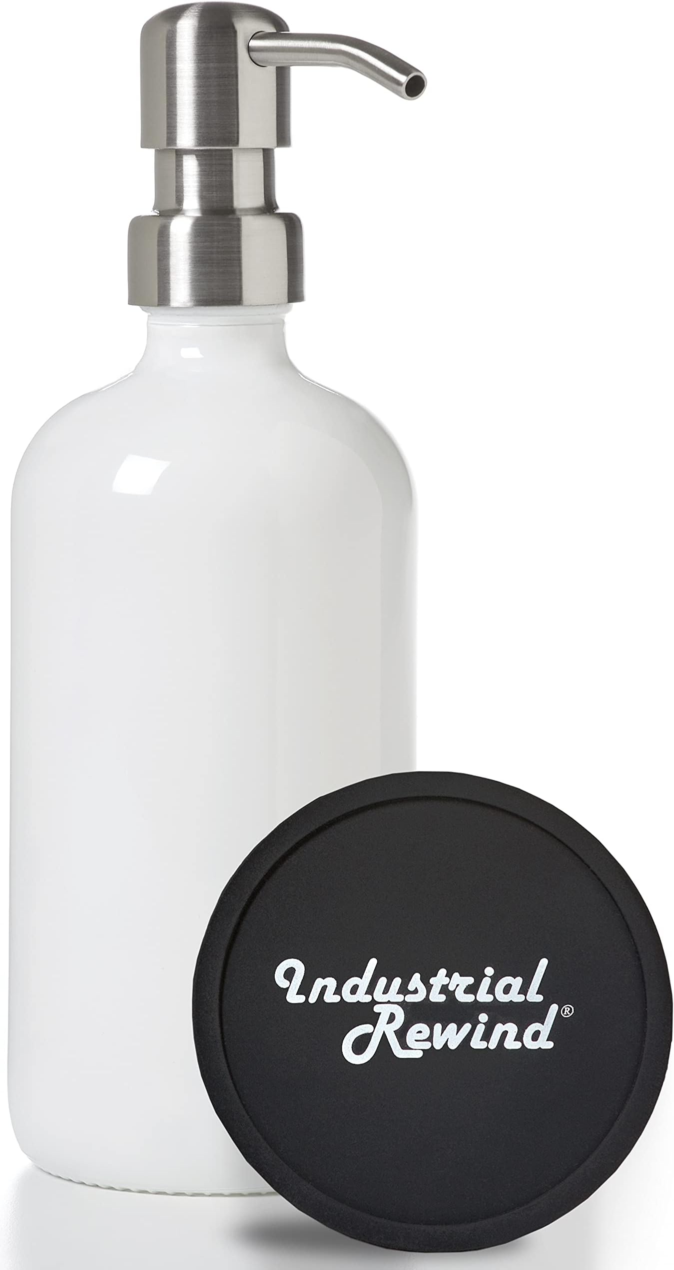 Amazon.com: Creative Scents Estella White Liquid Soap Dispenser for ...