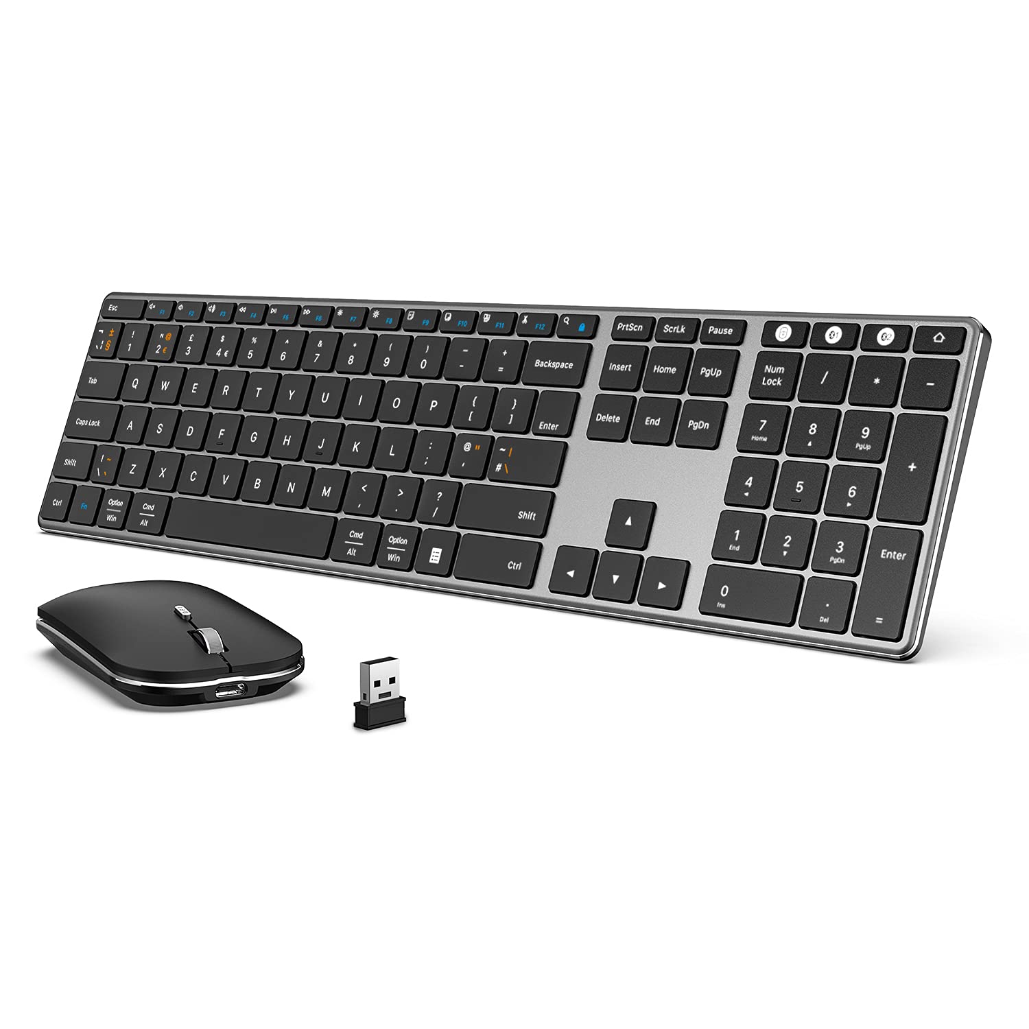 Buy Wireless Keyboard And Mouse Set Multi Device 2 4G Wireless And buy-wireless-keyboard-and-mouse-set-multi-device-2-4g-wireless-and