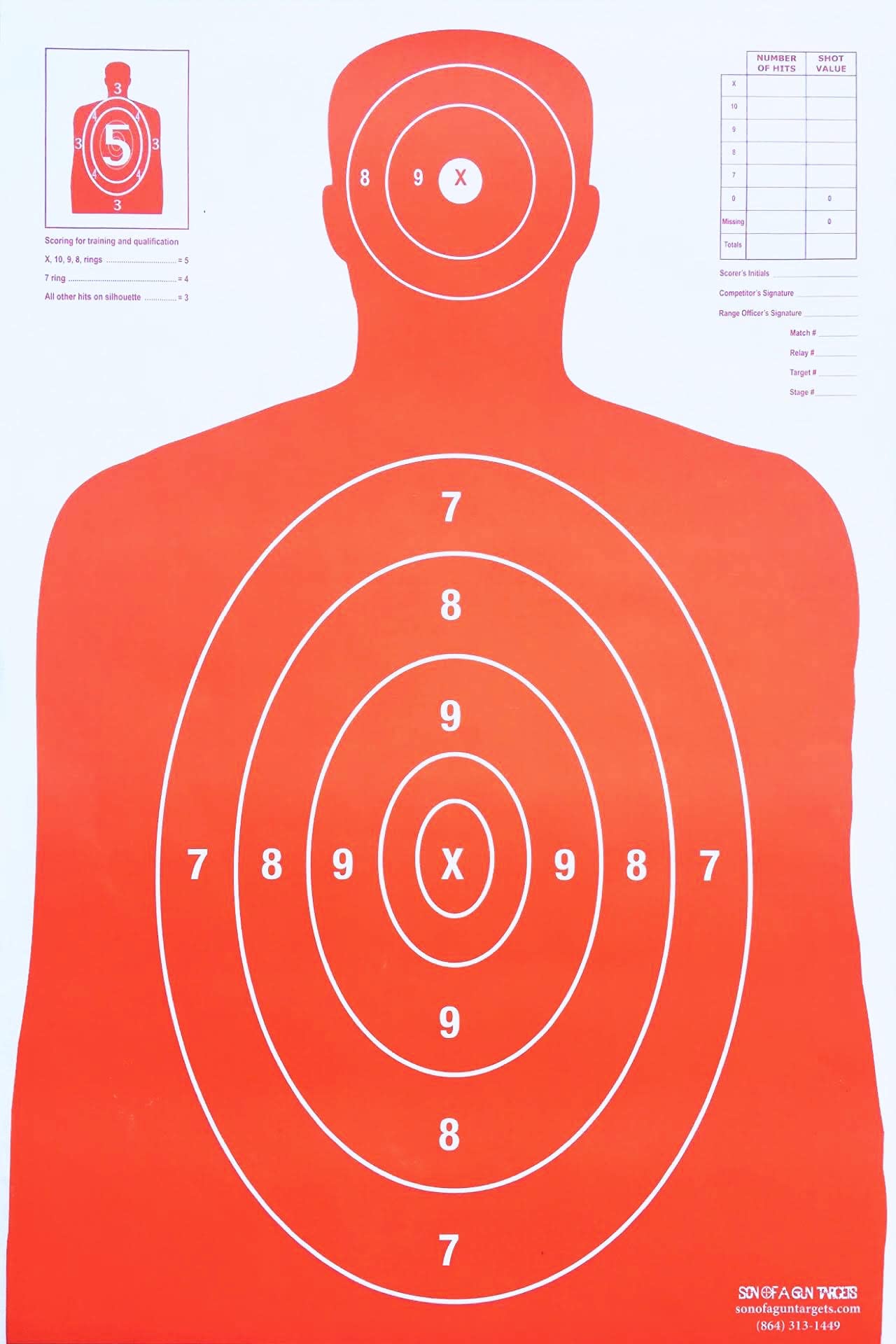 Buy Son of A Gun Sight in Shooting Targets, HIGH Shot Placement ...