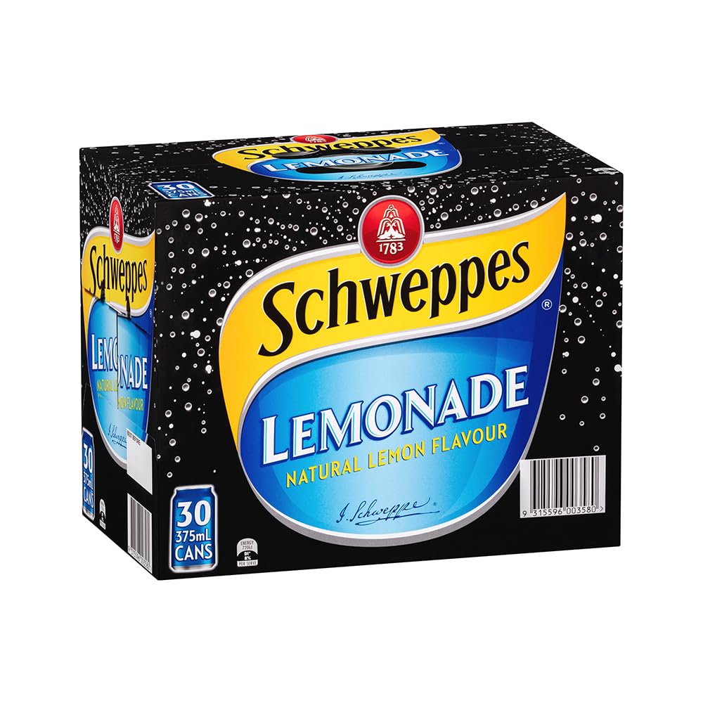 Schweppes Lemonade, 30 x 375mL : Amazon.com.au: Pantry Food & Drinks