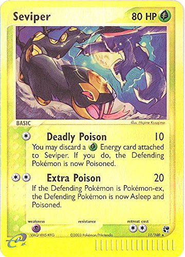 Buy Pokemon - Seviper (11) - EX Sandstorm - Reverse Holo Online at Low ...
