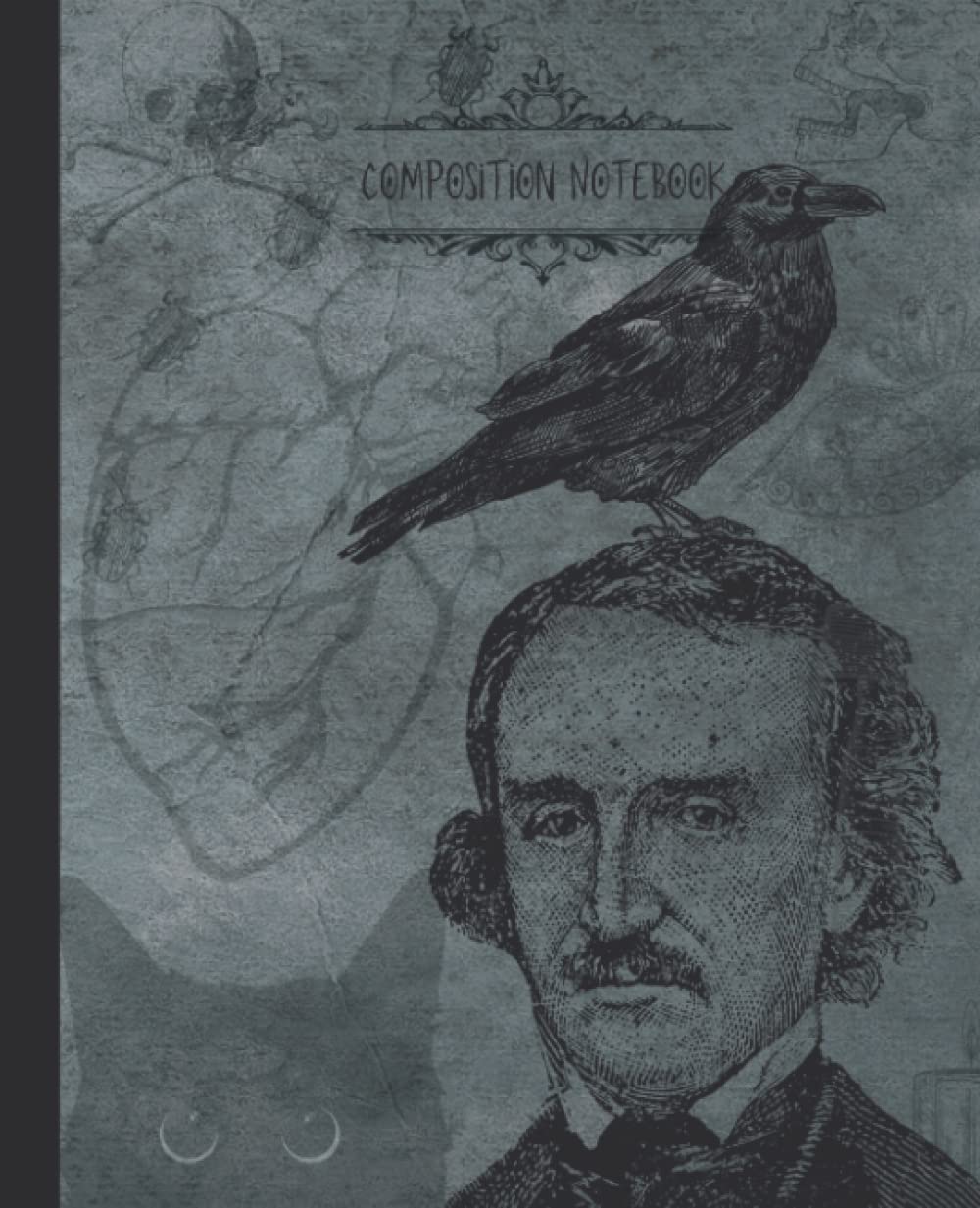 Amazon.com: Edgar Allan Poe Composition Notebook Vintage Aesthetic ...