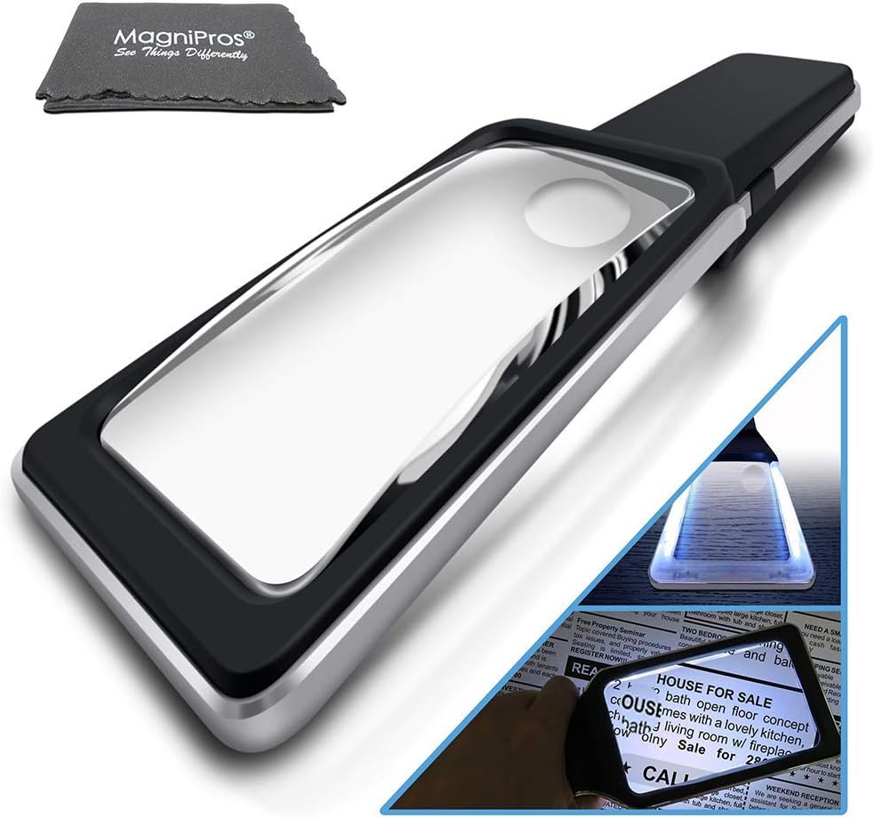 Amazon.com: MagniPros See Things Differently 3X with 5X Zoom Magnifying ...