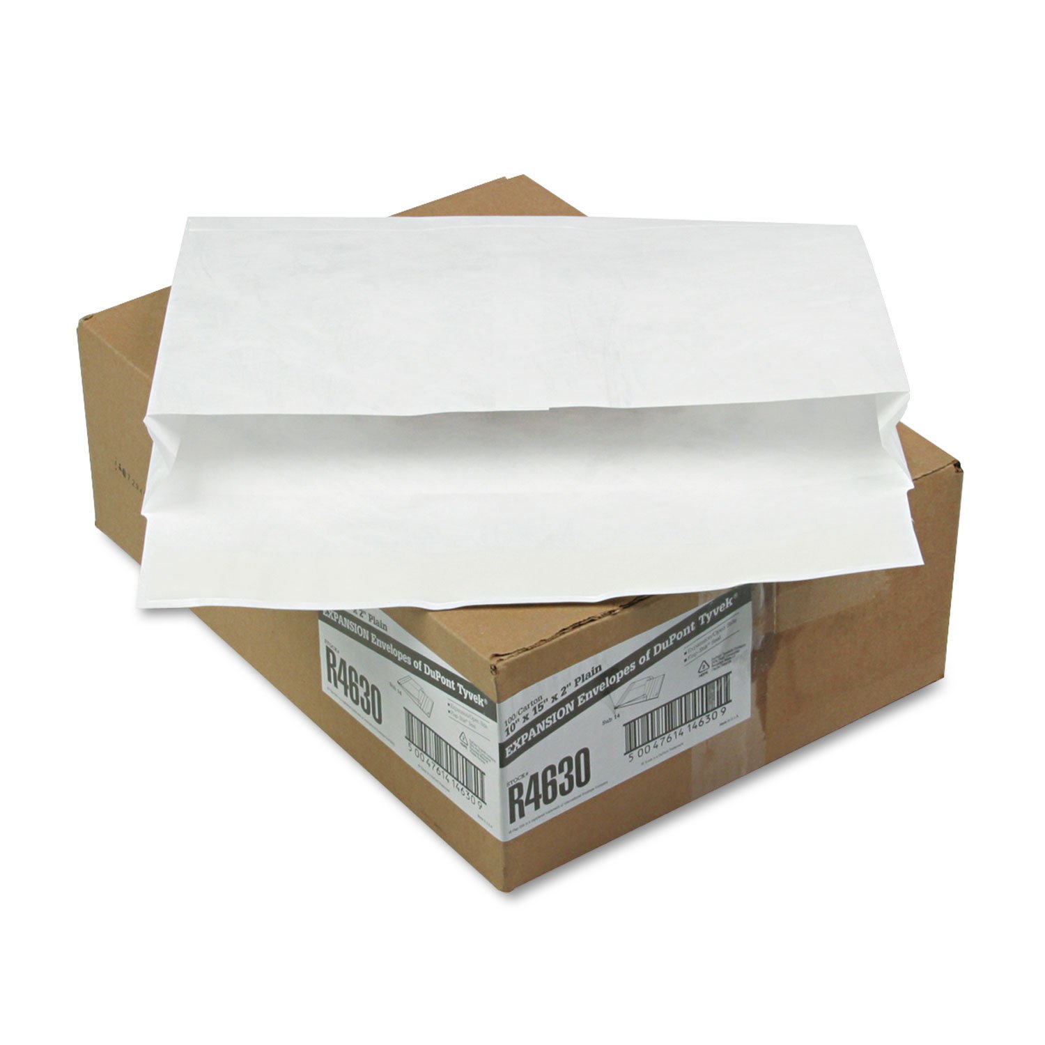 Amazon.com : Quality Park Tyvek Open Side Expansion Envelopes, 10 x 15 ...
