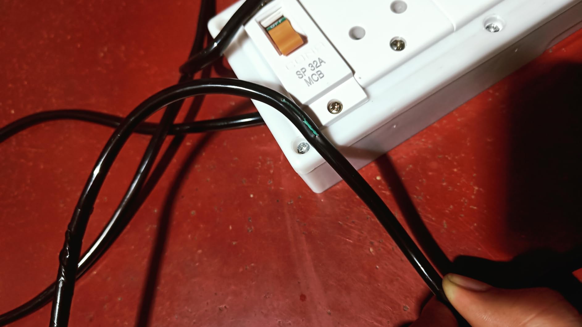 Buy power strip extension multi outlet board 5 Anchor Socket with MCB ...