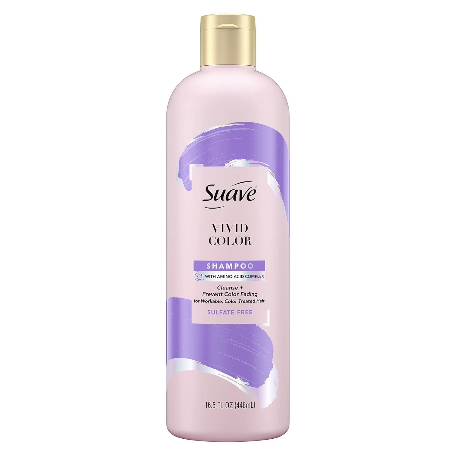 Amazon.com : Suave Pink Shampoo For Color Treated Hair Vivid Color ...