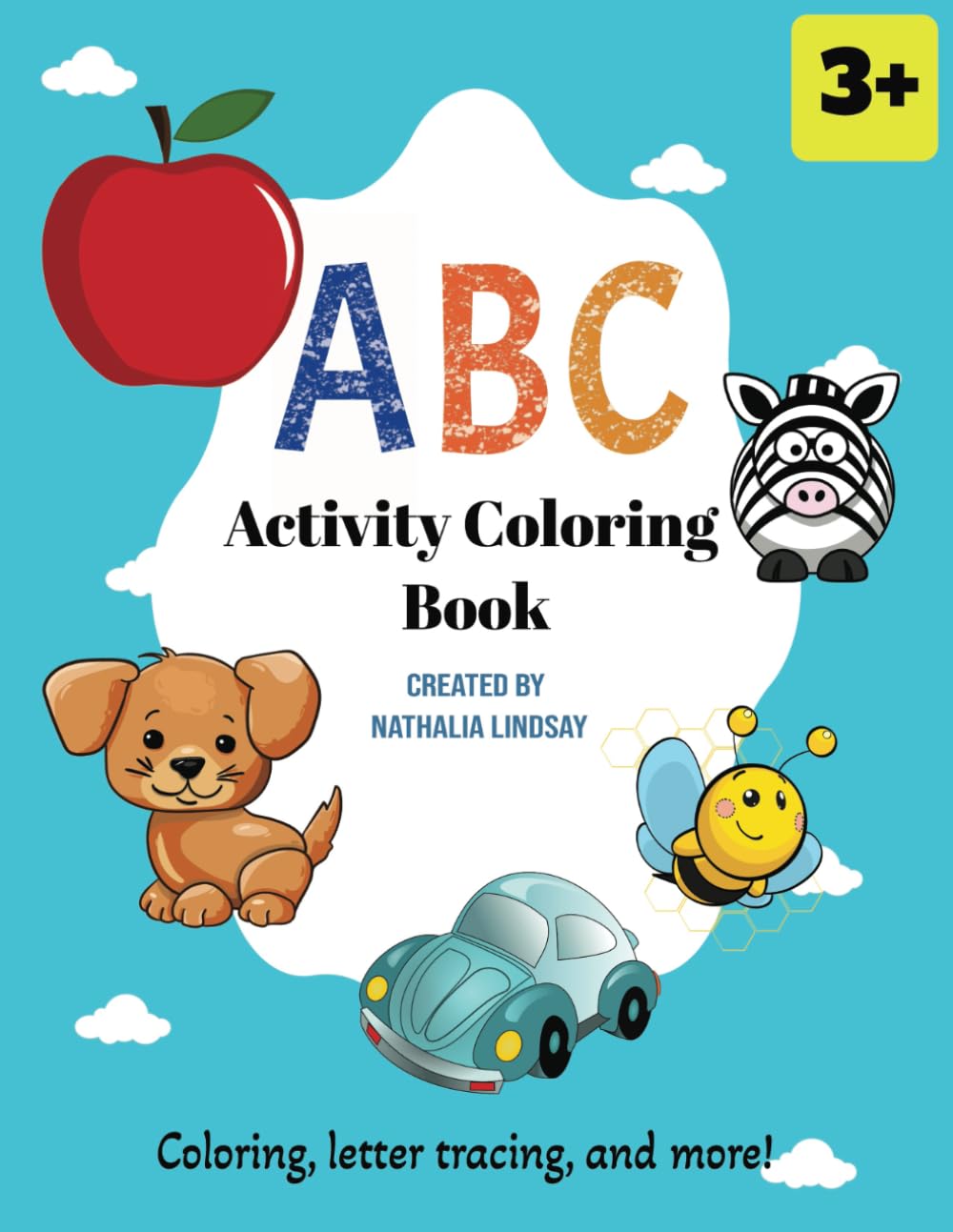 ABC Activity Coloring Book: Alphabet Letter Tracing and Coloring ...