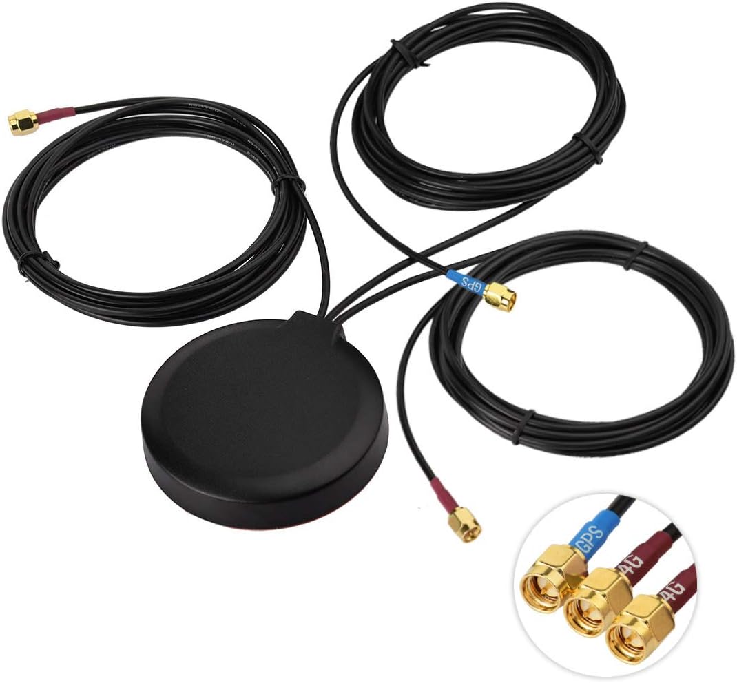 Amazon.com: 4G LTE WiFi GPS Antenna Combined Antennas Magnet and ...