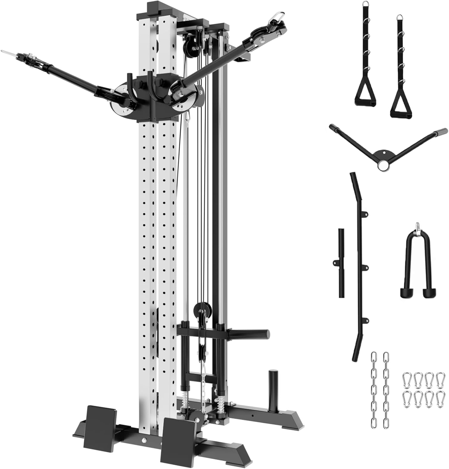 EONFITOmni Cable Machine Home Gym, Functional Trainer Cable Crossover ...
