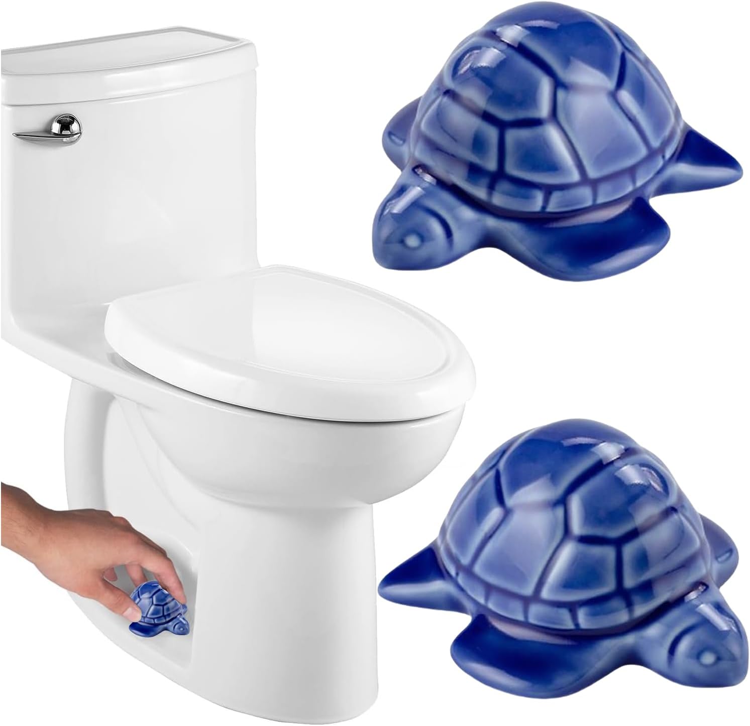 Cute Turtle Toilet Bolt Caps Ceramic Sea Turtle Toilet Bolt Covers ...
