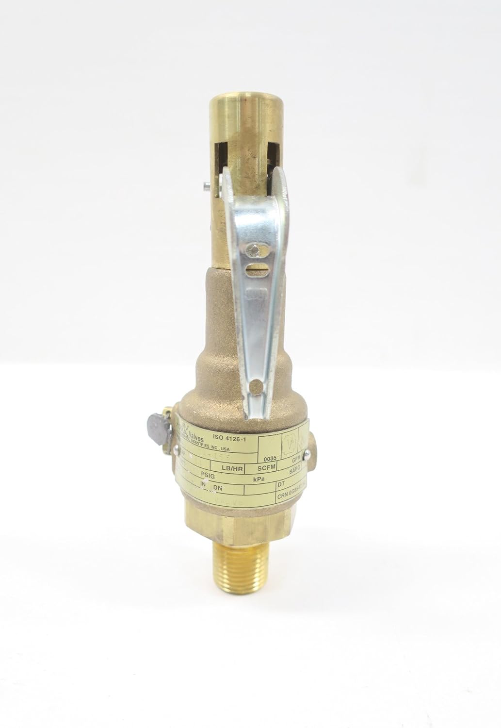 Amazon.com: APOLLO 19KDCA-165 BRONZE SAFETY RELIEF VALVE 165PSI 1/2IN ...
