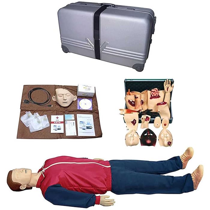Buy Patient Care Manikin PVC Training Manikin CPR Simulator Basic Geri ...