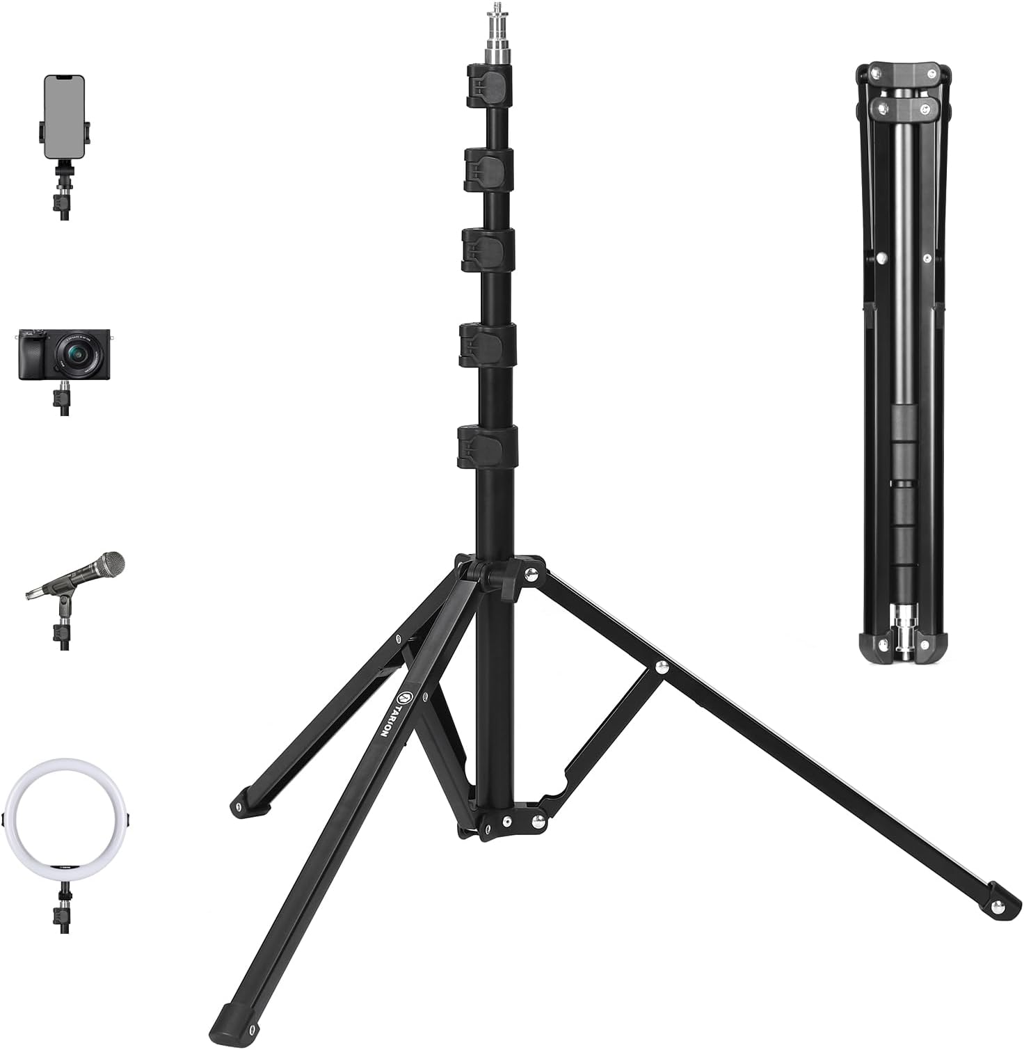 TARION Studio Light Stand 190cm Portable Photographic Lighting Tripod ...