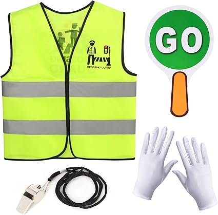 Amazon.com: Yewong Kids Crossing Guard Kit Traffic Reflective Safety ...