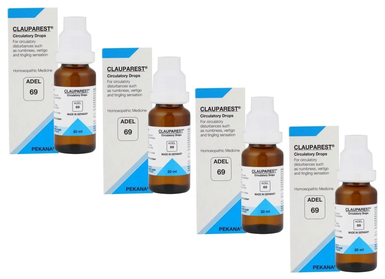 Buy ADEL - 69 Circulatory Drops(Pack of 4) Online at Low Prices in ...