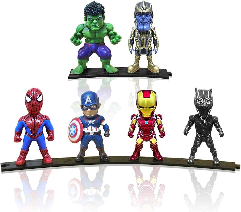 Amazon.com: mini superheroes figures