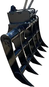 Amazon.com : The Red Barn Guy Excavator Attachments - Root Rake ...