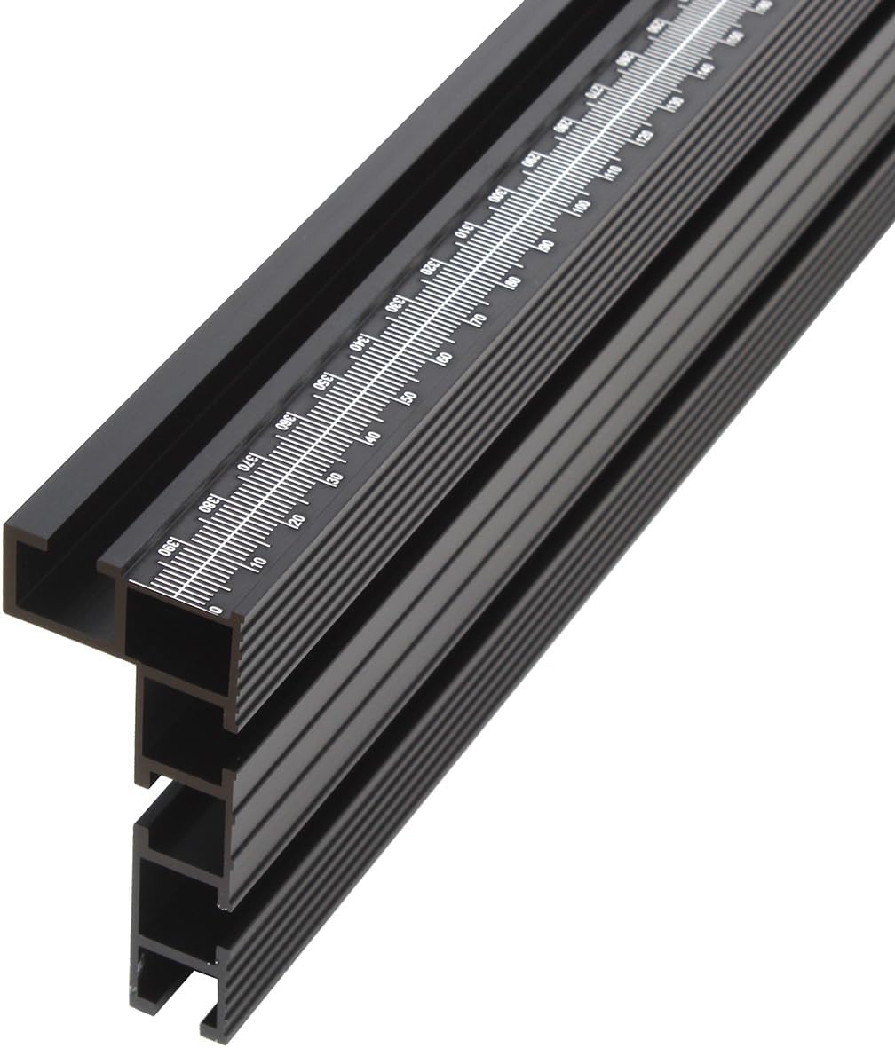 JCFANTS 75 Table Saw Fence for Woodworking Accessories, T-Track Miter ...