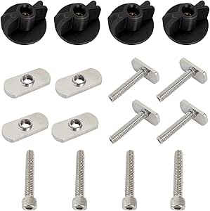 Amazon.com: EDSRDPLT 9002 Kayak Knob Nuts Hardware Kit, Kayak Rail ...