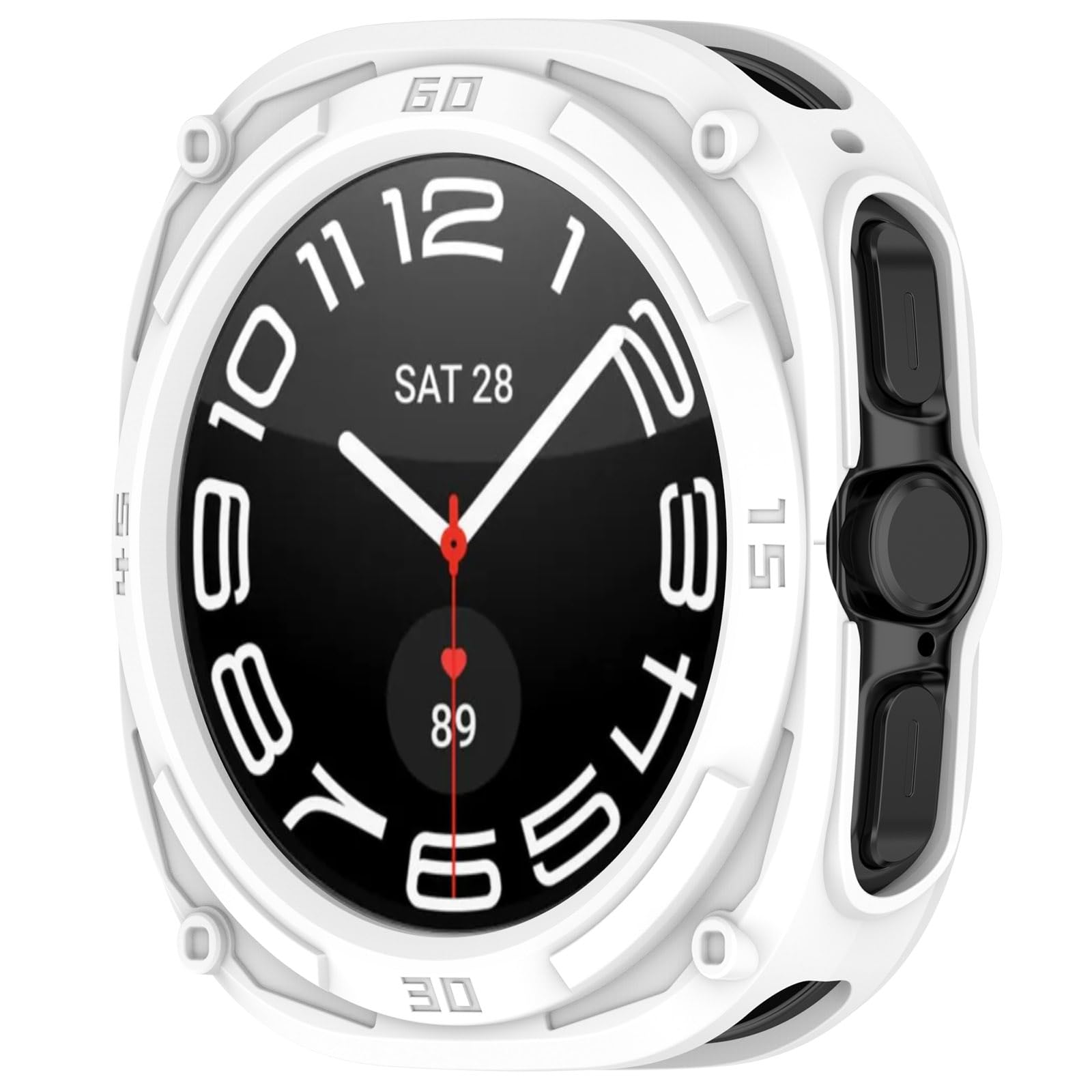 Amazon.com: Compatible with Samsung Galaxy Watch Ultra 47mm Case, Ultra ...