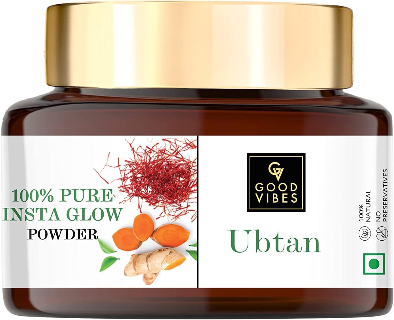 Amazon.com: Roti Ubtan 100% Pure Insta Glow Powder, 150 g | Detoxifying ...