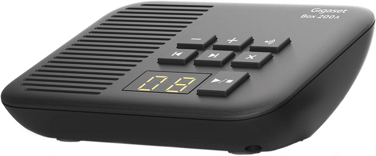 Gigaset Box 200A DECT base station Black: Amazon.co.uk: Electronics & Photo
