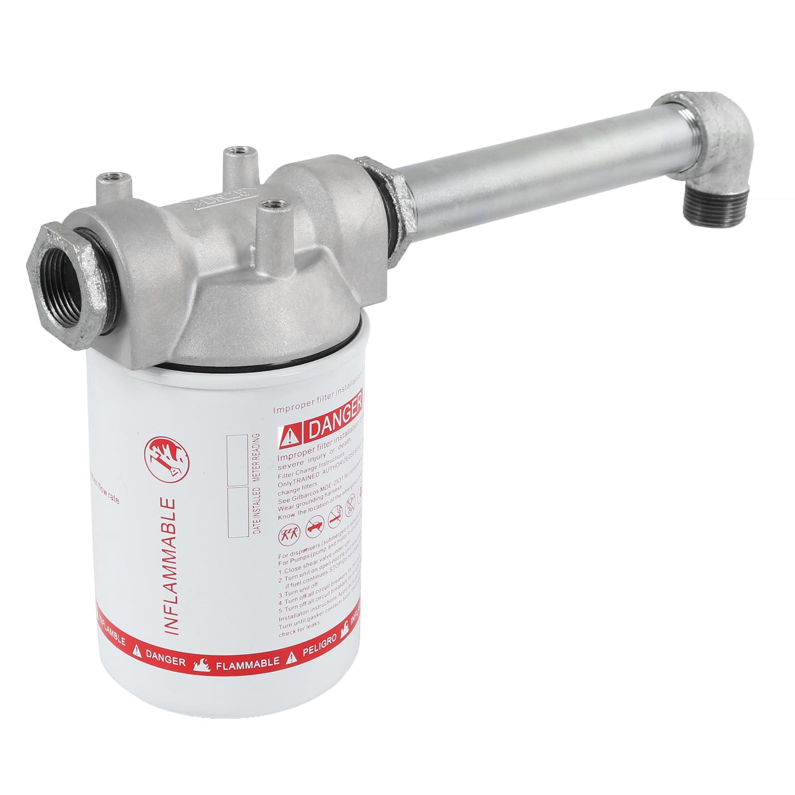 Amazon.com: DICMIC High Flow Fuel Filter Kit, 3/4” NPT 25 GPM 30 Micron ...