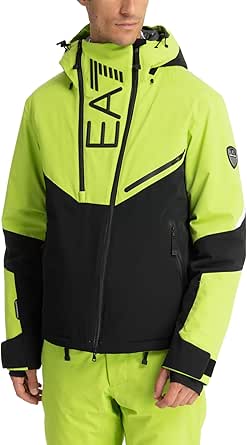 Amazon.com: Emporio Armani EA7 men ski jackets Stratum 7 lime green M : Clothing, Shoes & Jewelry