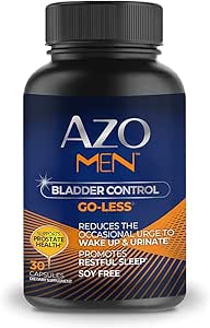 Amazon.com: AZO Men Bladder Control, Daily Bladder Support Designed ...