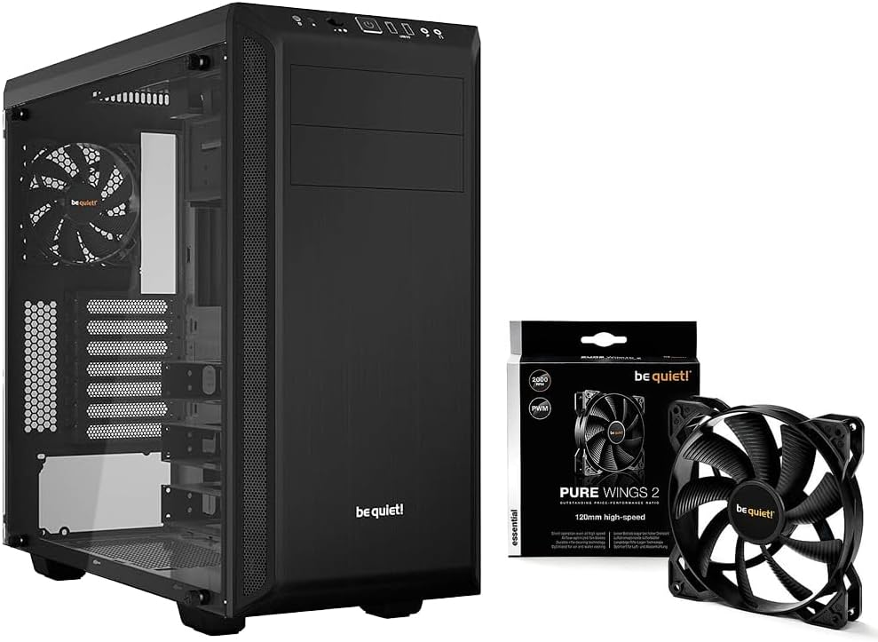 Amazon.com: be quiet! Pure Base 600 ATX Midi Tower PC Case and Pure ...