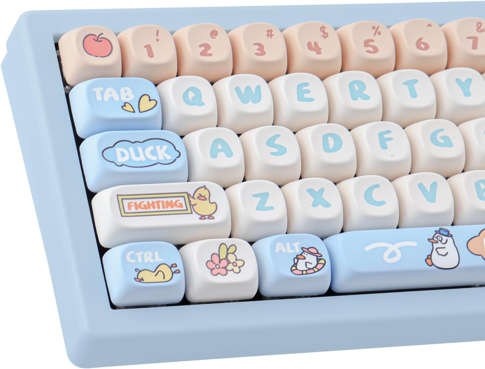 Amazon.com: 1 Duck Key Cap.KEYOTIMkeycaps Special Edition New Model 3D ...