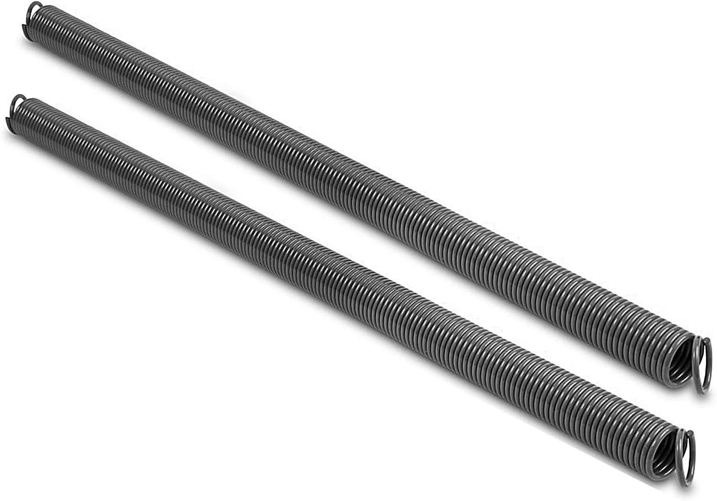 Pair of 110 lbs Heavy Duty Garage Door Extension Springs Stretch Spring ...