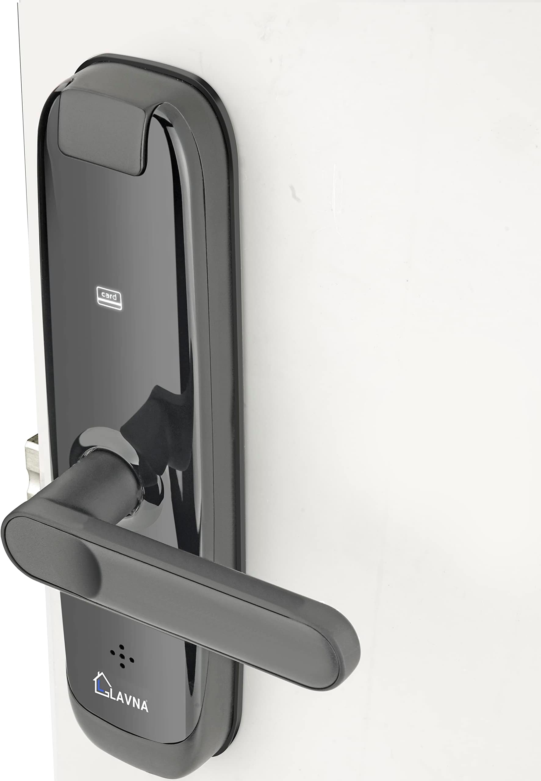 LAVNA Hotel Digital Door Lock with RFID Card and Manual Key Access for ...