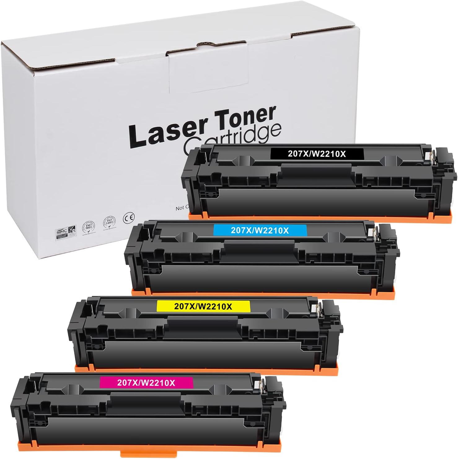 Cool Toner Compatible for HP M277dw Toner 201X 201A Color LaserJet Pro ...