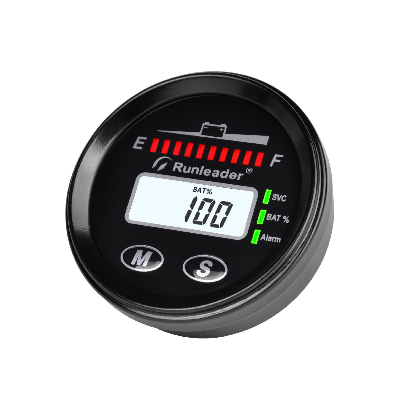 Snapklik.com : 12V/24V 36V 48V Battery Power Indicator,Hours & Voltage ...