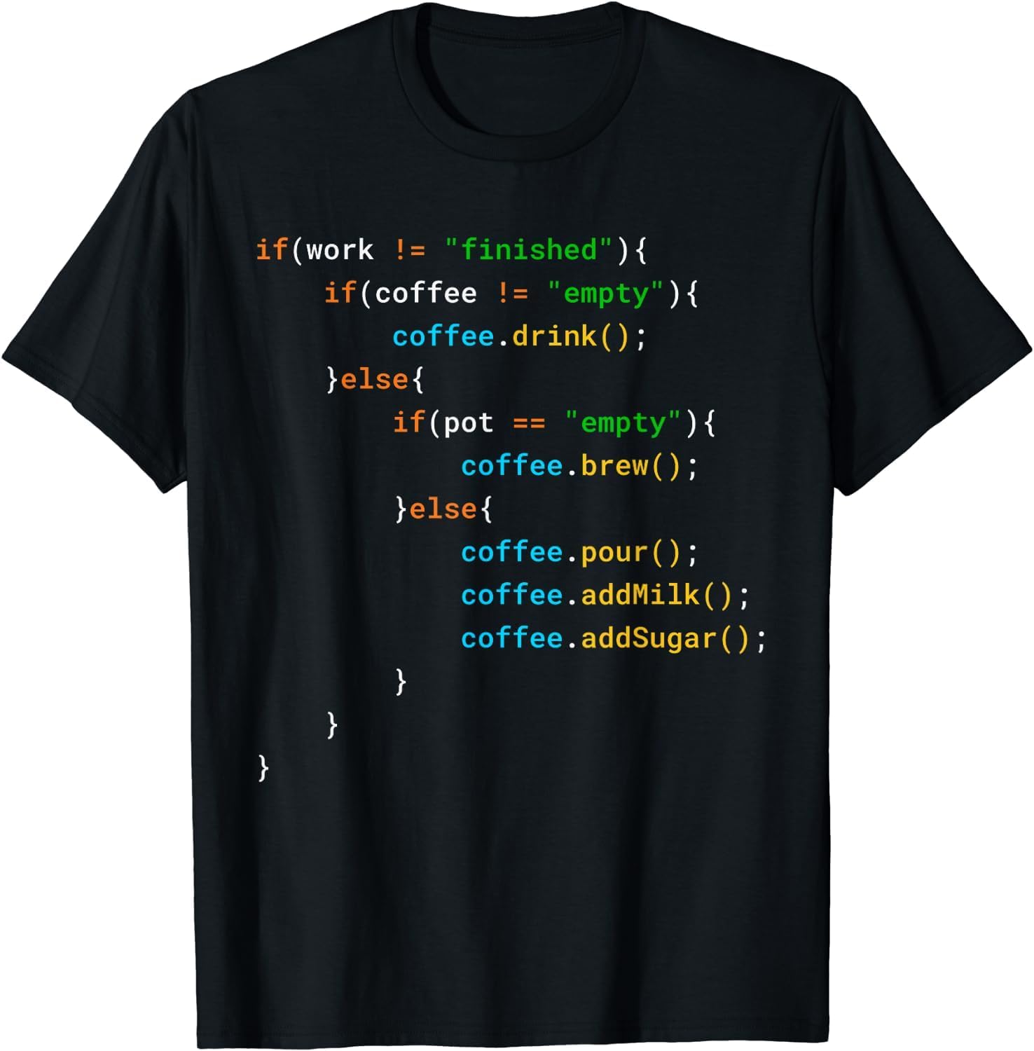 Divertido Café De Programador De Java Regalo De Codificación Camiseta ...