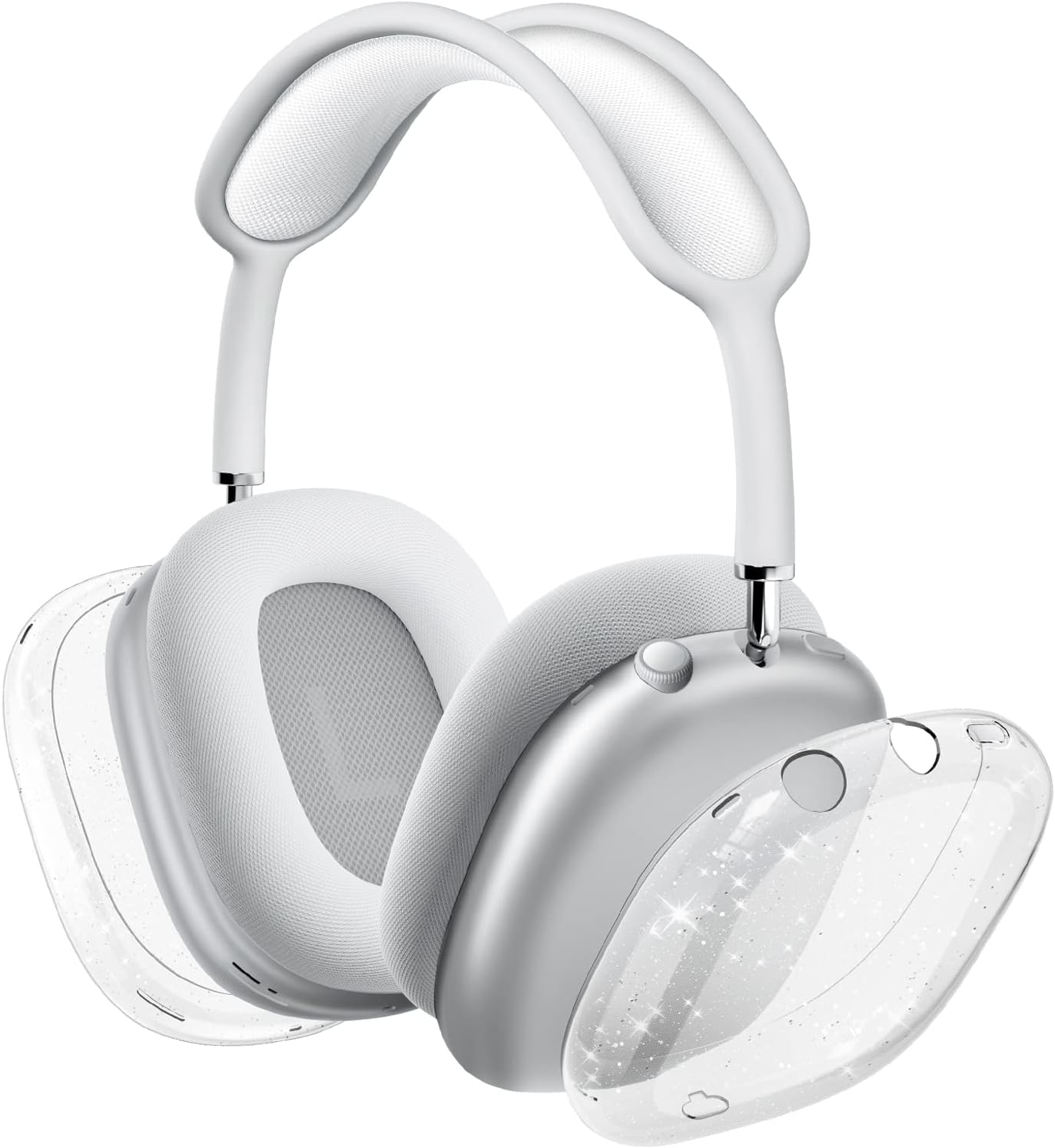 Amazon.com: VICHYIE Case Cover for AirPods Max (2024/2020), Clear Soft ...