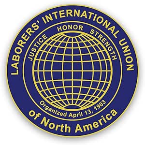 Amazon.com: fagraphix Laborers Union Sticker Decal - Self Adhesive ...