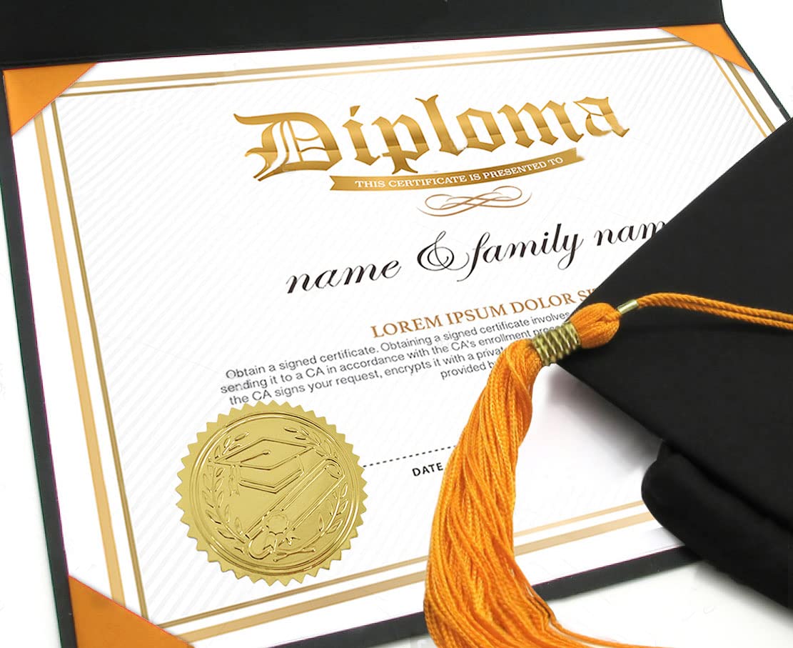 Graduation Embossed Seal