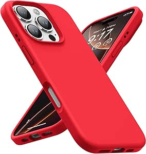 Amazon.com: OuXul Designed for iPhone 16 Pro 6.3" Case - Slim Liquid Silicone Cover with [Soft ...