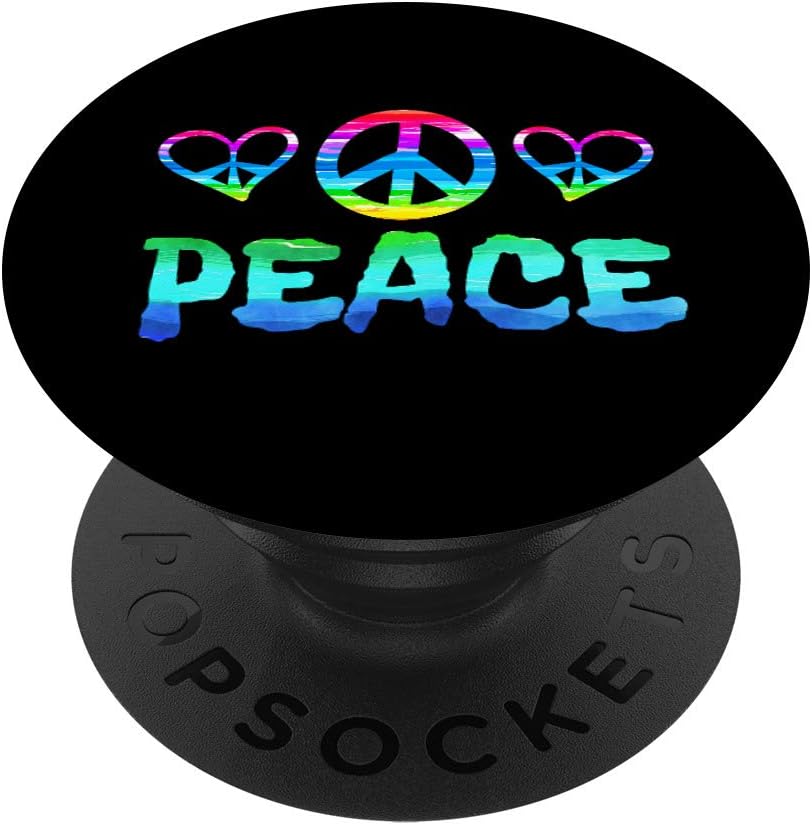 Amazon.com: Peace and Love Psychedelic Hearts & Peace Sign : Cell ...