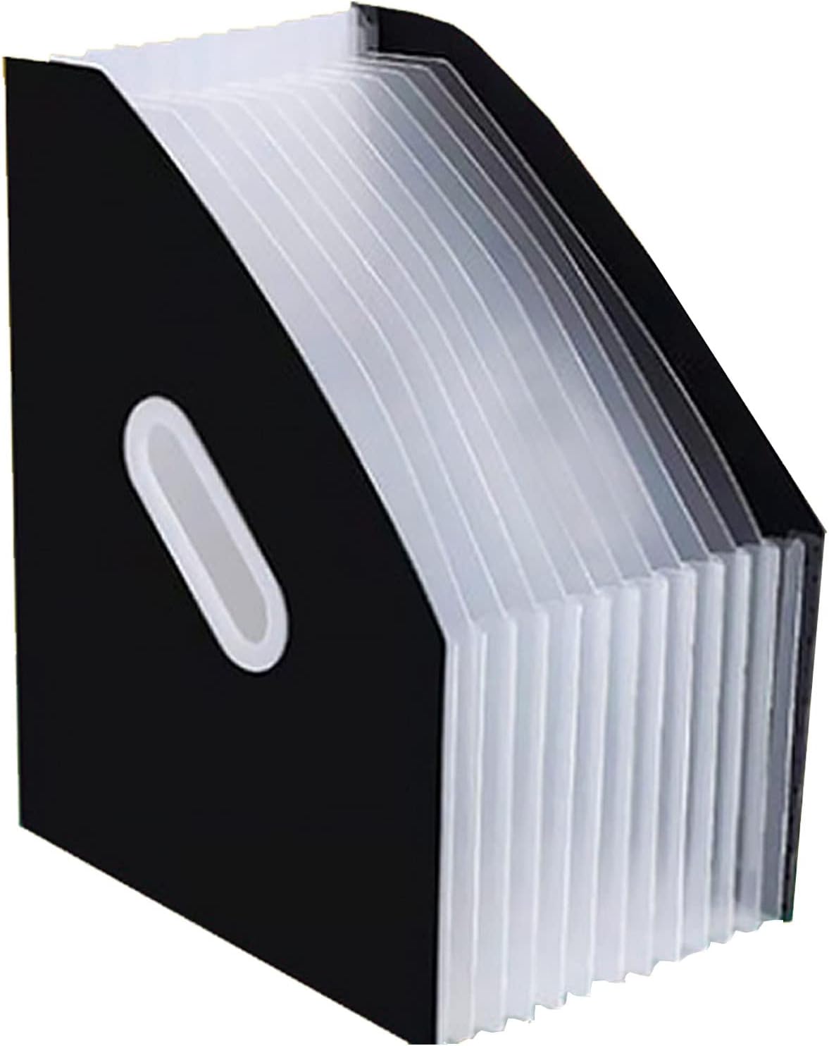 Amazon.com : 13 Pockets Vertical Expanding File Folder Portable ...