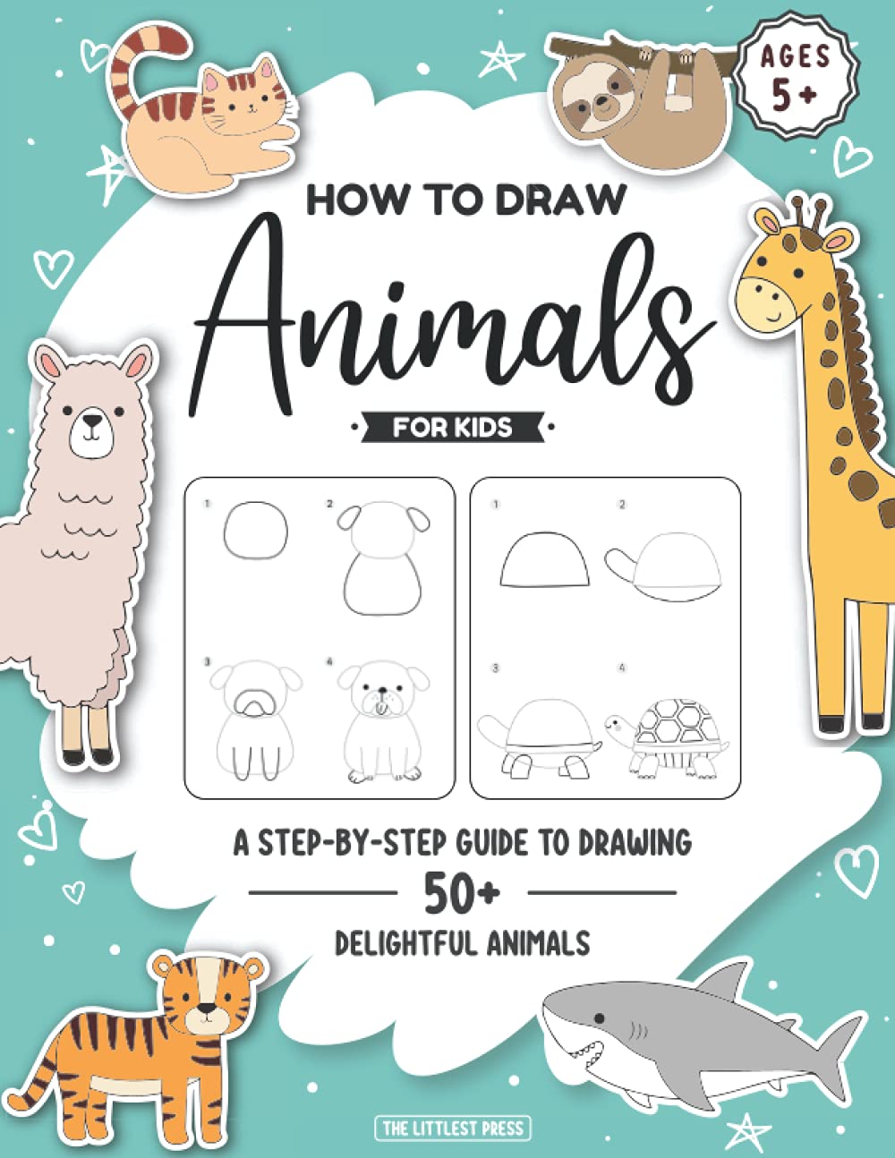 How To Draw Animals Step By Step For Kids Printable
