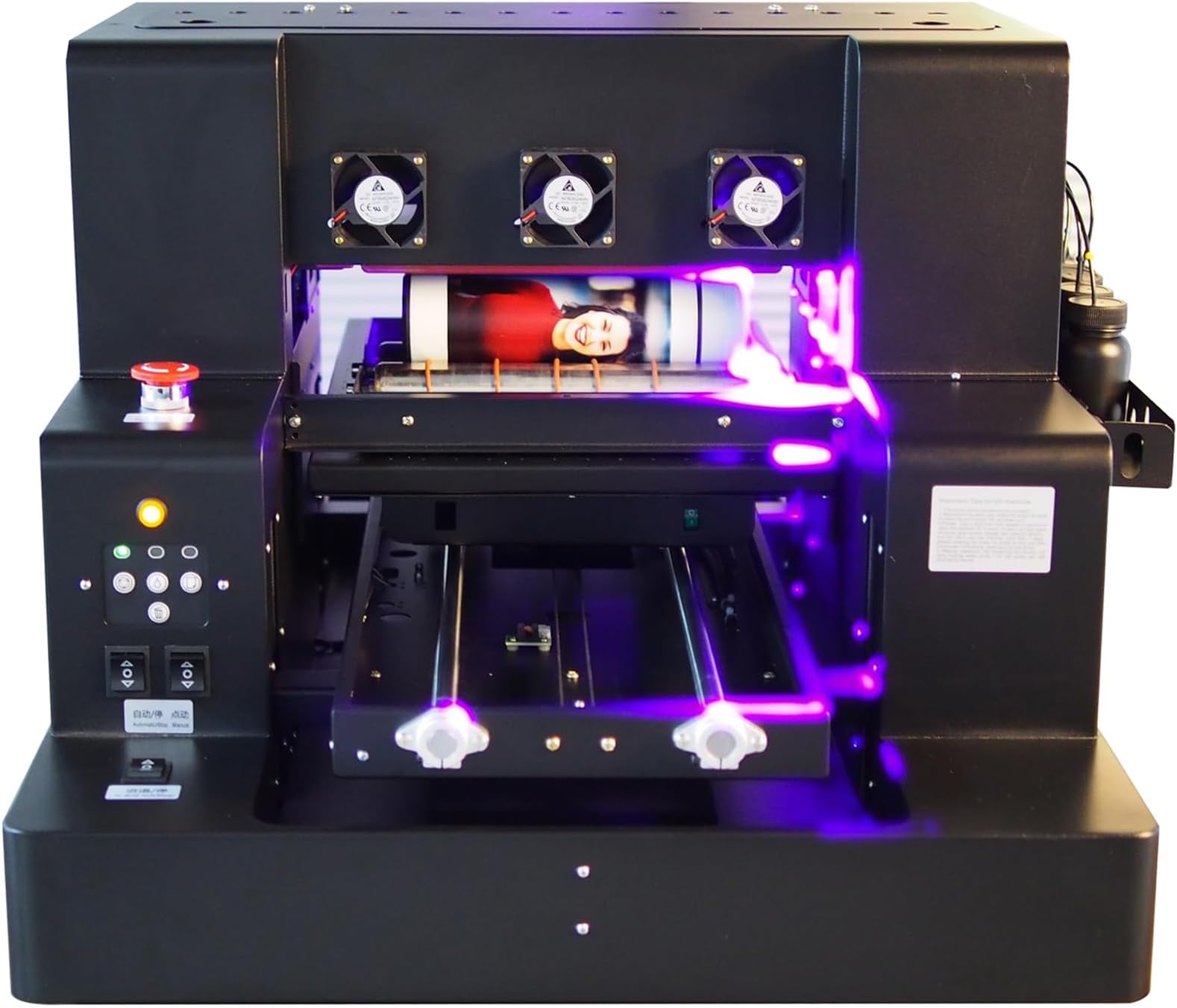 Amazon.com: A3 UV Printer, XP600 UV DTF Printer with Super Fast Speed ...