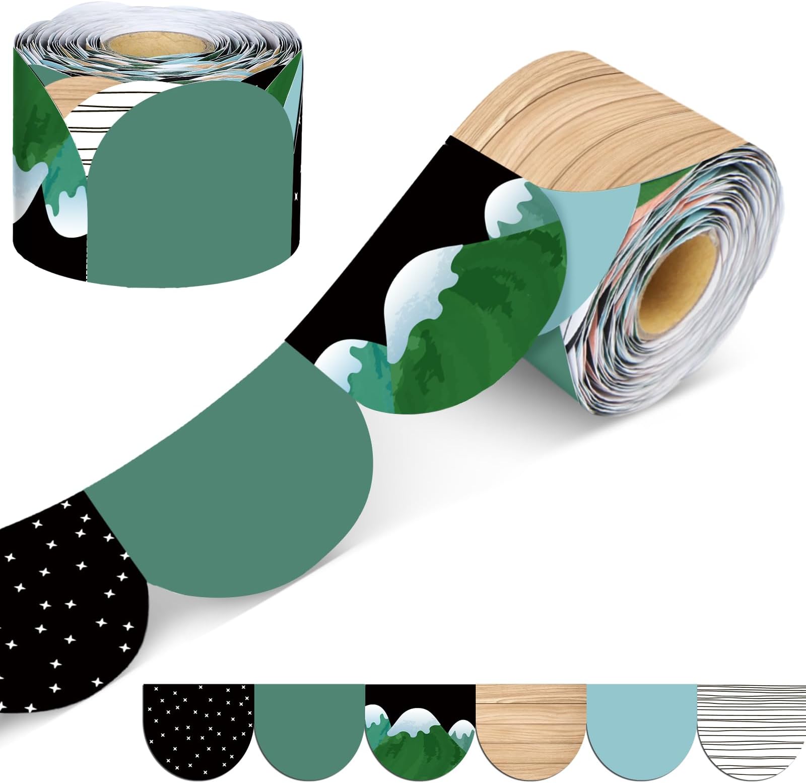 Amazon.com: Moving Mountains Bulletin Board Border Mountain Bulletin ...