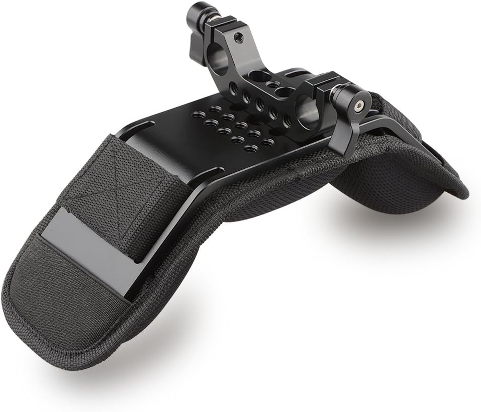 Amazon.com : CAMVATE Camera Baseplate with 15mm Railblock for DSLR Rig ...